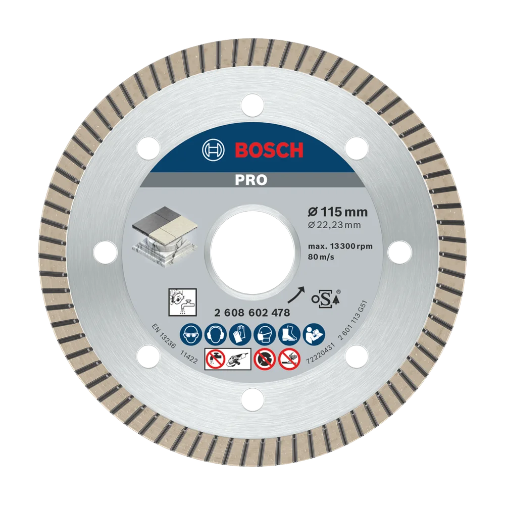 BOSCH Dijamantna rezna ploča za pločice – PRO Ceramic – 115 x 1.4 x 22. ...